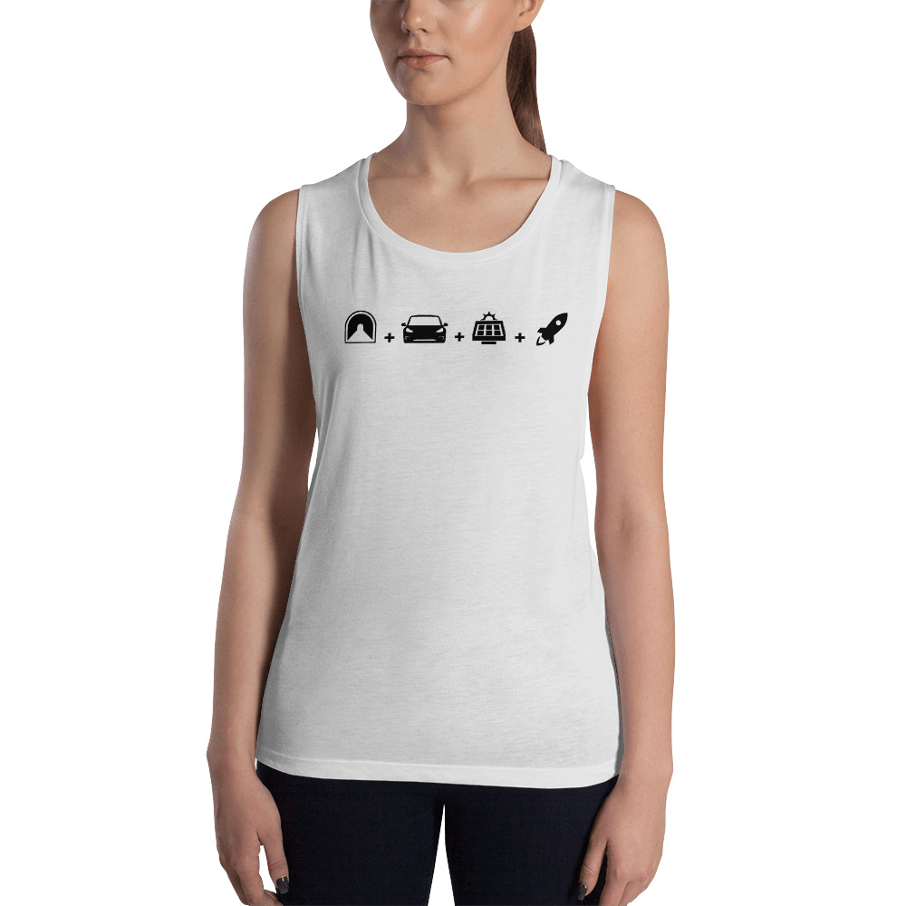 Ladies’ Muscle Tank - Elon Companies - It's Kim Java